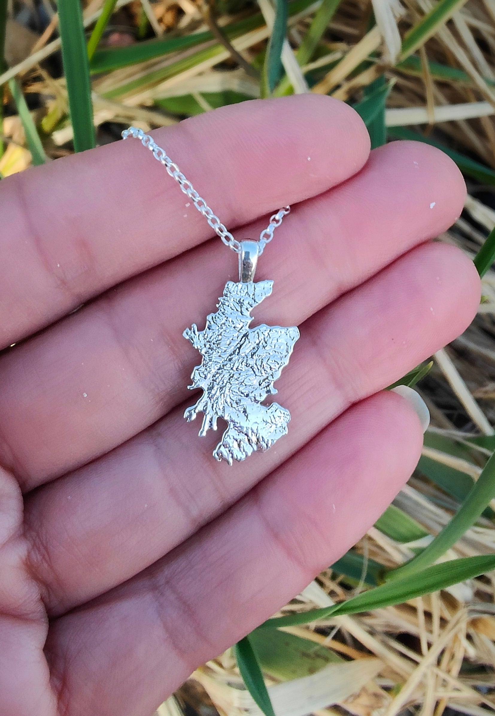 Scotland 3D Pendant Necklace – Jess MacDonald Brass