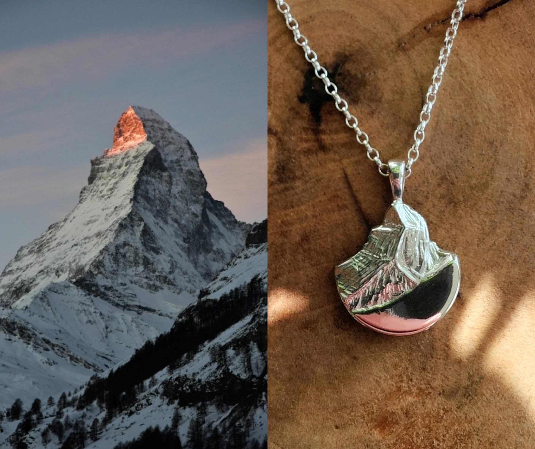 Matterhorn Pendant Necklace – Jess MacDonald Brass