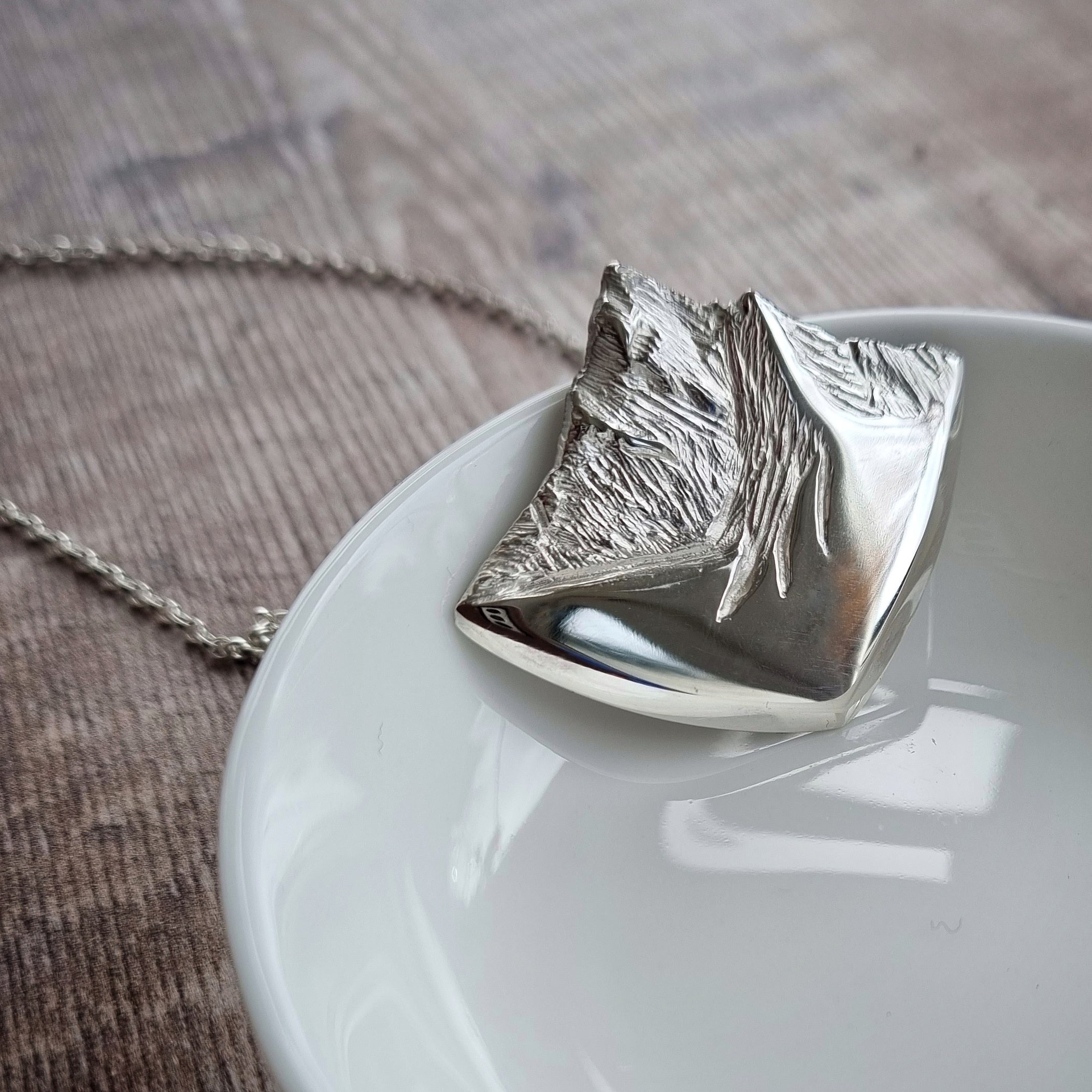 Ama Dablam Nepal Pendant Necklace – Jess MacDonald Brass